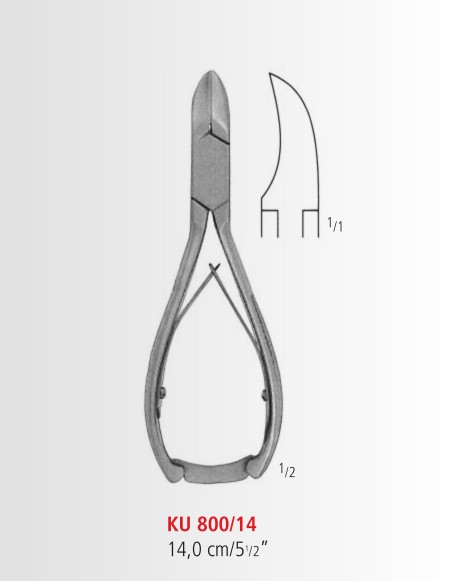 PINZA KU 800 de 14 cm – INSUMOS MEDICOS ON LINE